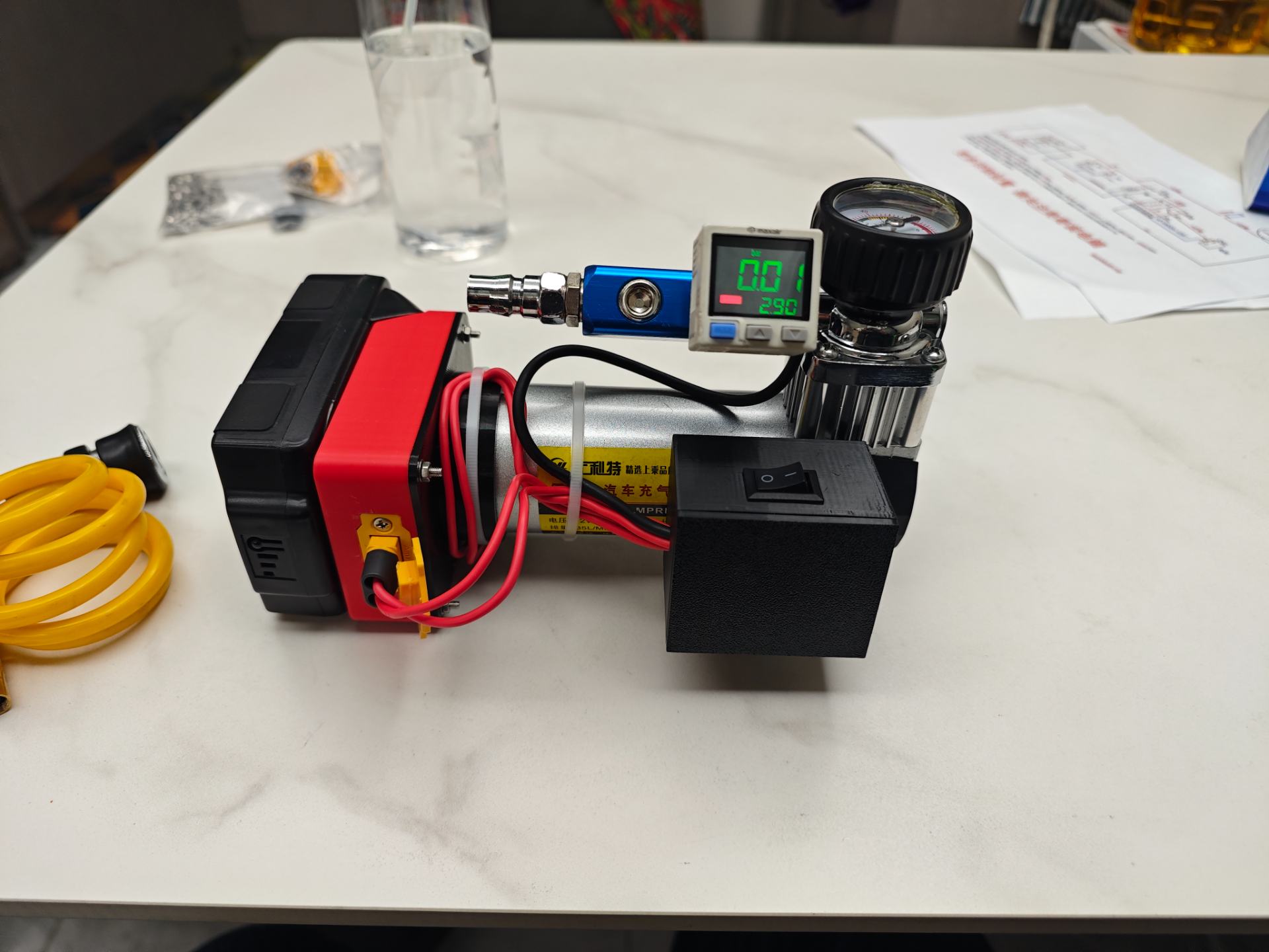 Upgraded Yolee Cigarette Lighter Air Pump with Digital Lithium Battery ...