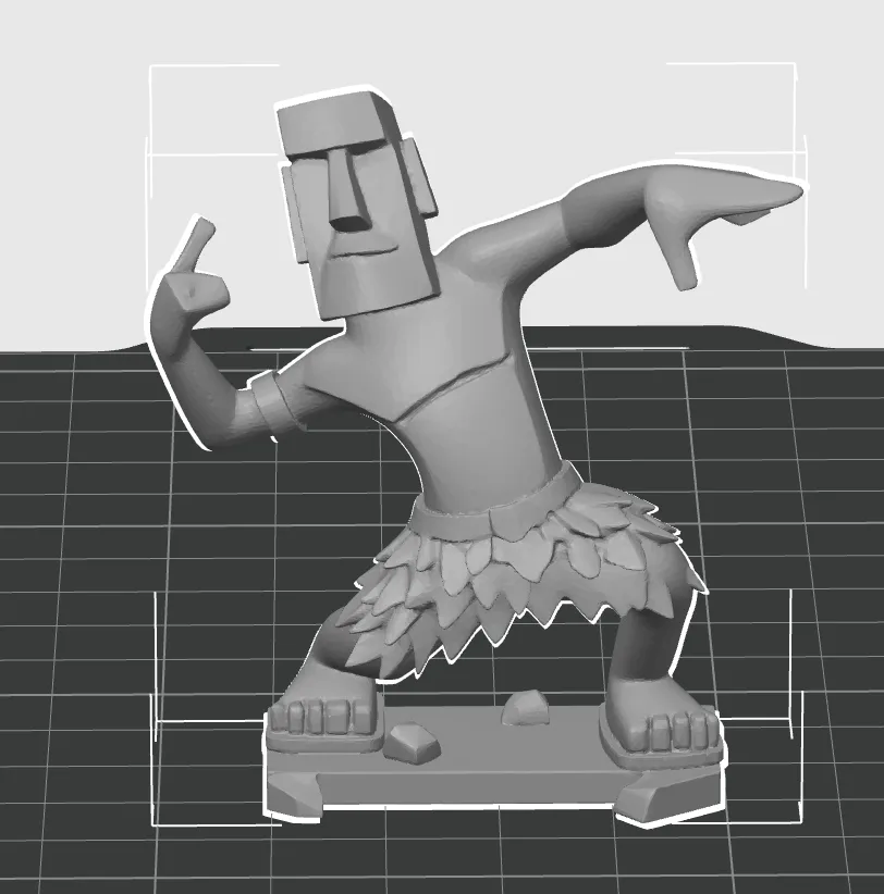 fortnite Moai by orenlibane - MakerWorld