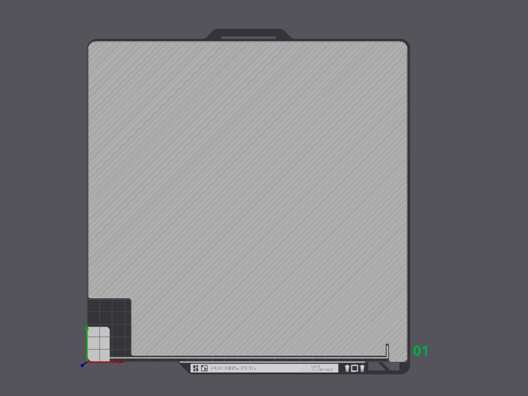 P1S P1P perfect first layer test, maximizing first layer adhesion ...