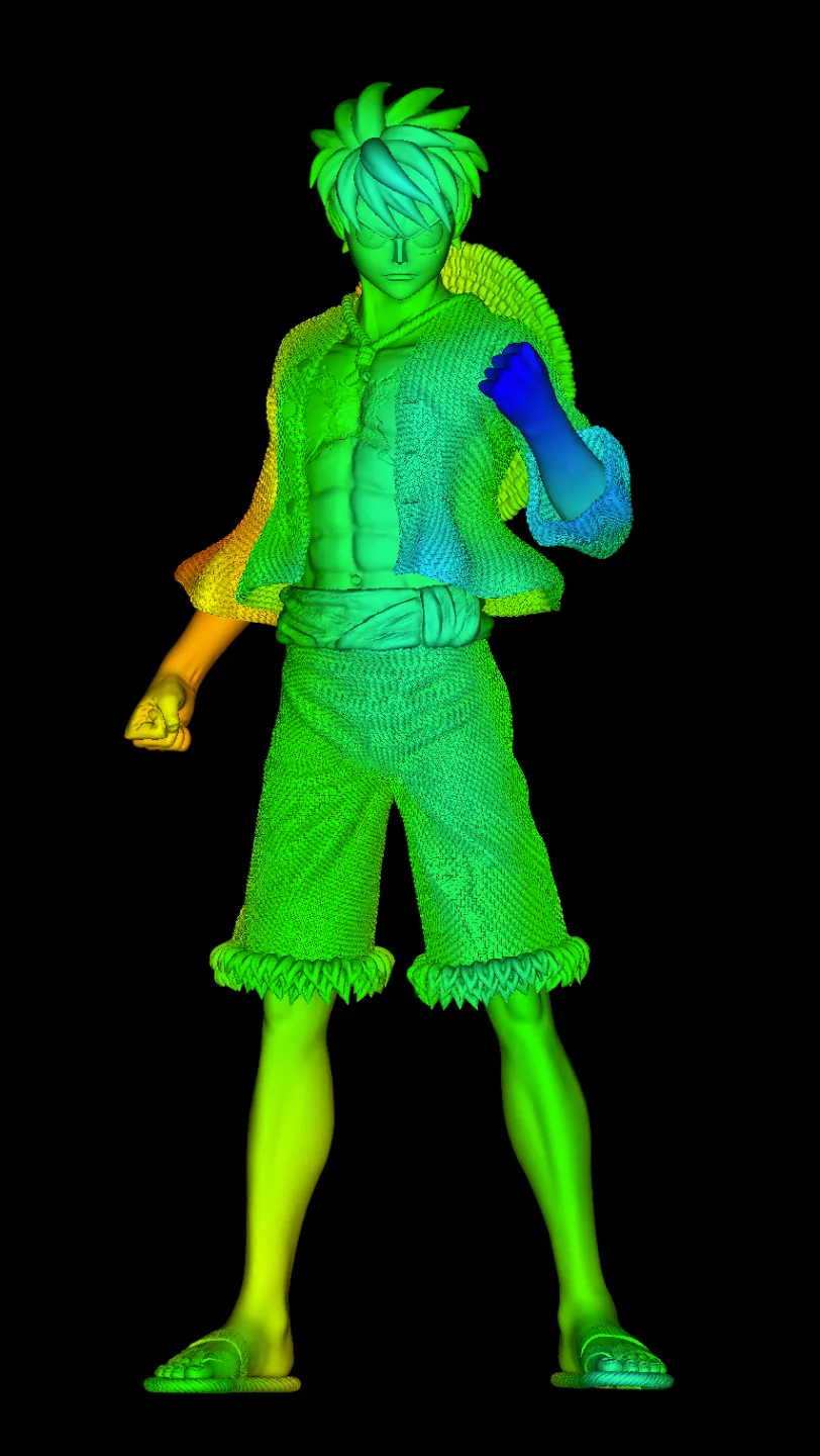 Luffy 172 CM XXL by Balou76 - MakerWorld