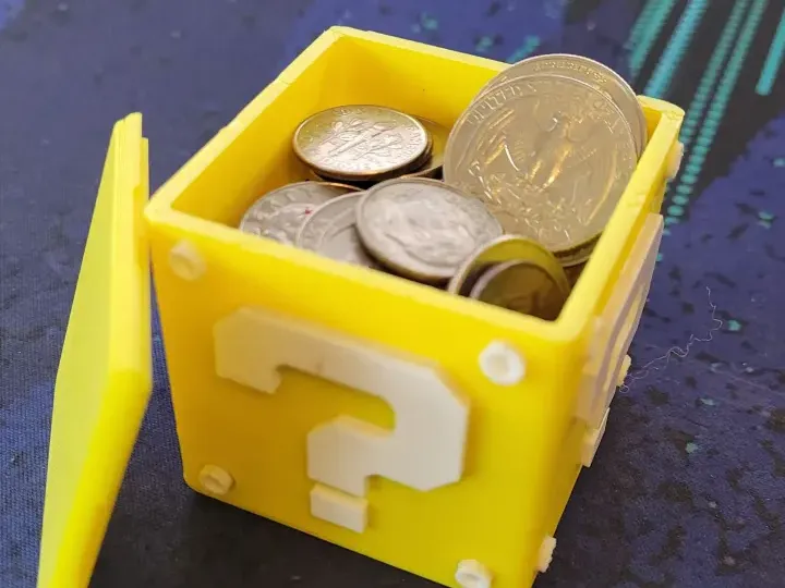 Super Mario Coin Box by Kryzern - MakerWorld