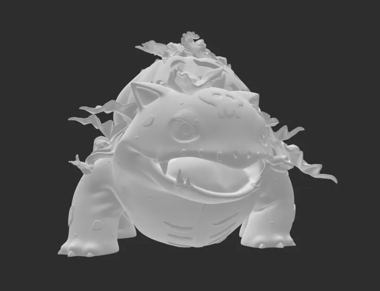 Venusaur halloween by Gianluca MakerWorld: Download Free 3D Models