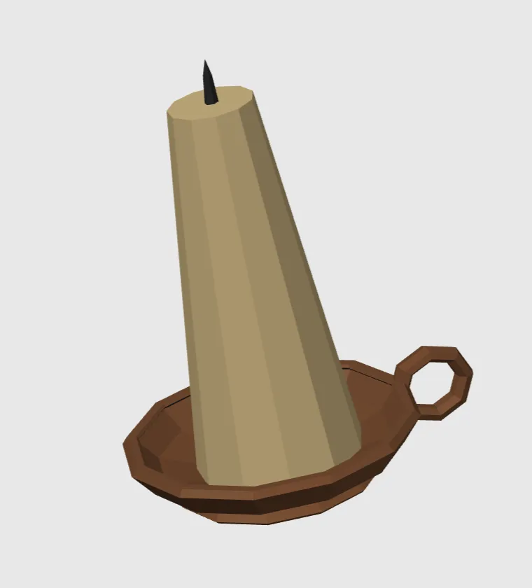 Roblox Doors Candle by The Laughing Grumble MakerWorld: Download Free ...