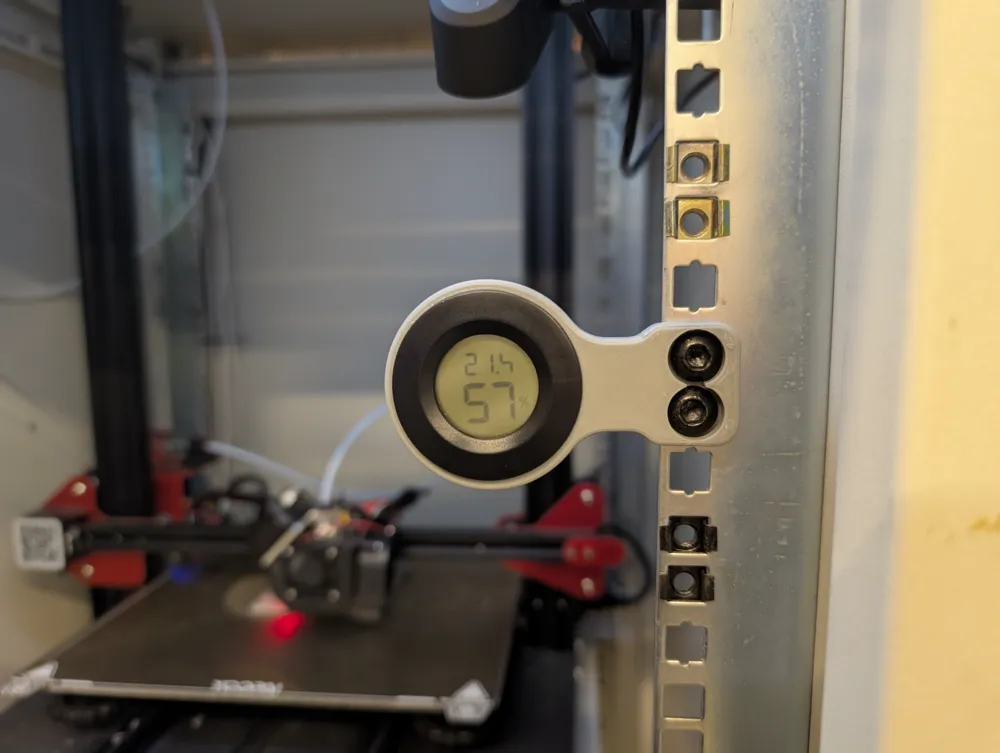 Temperature Sensor Mount for Server Racks by CtrlAltPrint - MakerWorld
