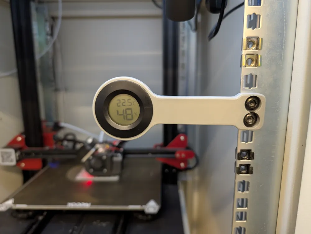 Temperature Sensor Mount for Server Racks by CtrlAltPrint - MakerWorld