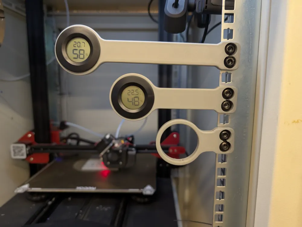 Temperature Sensor Mount for Server Racks by CtrlAltPrint - MakerWorld