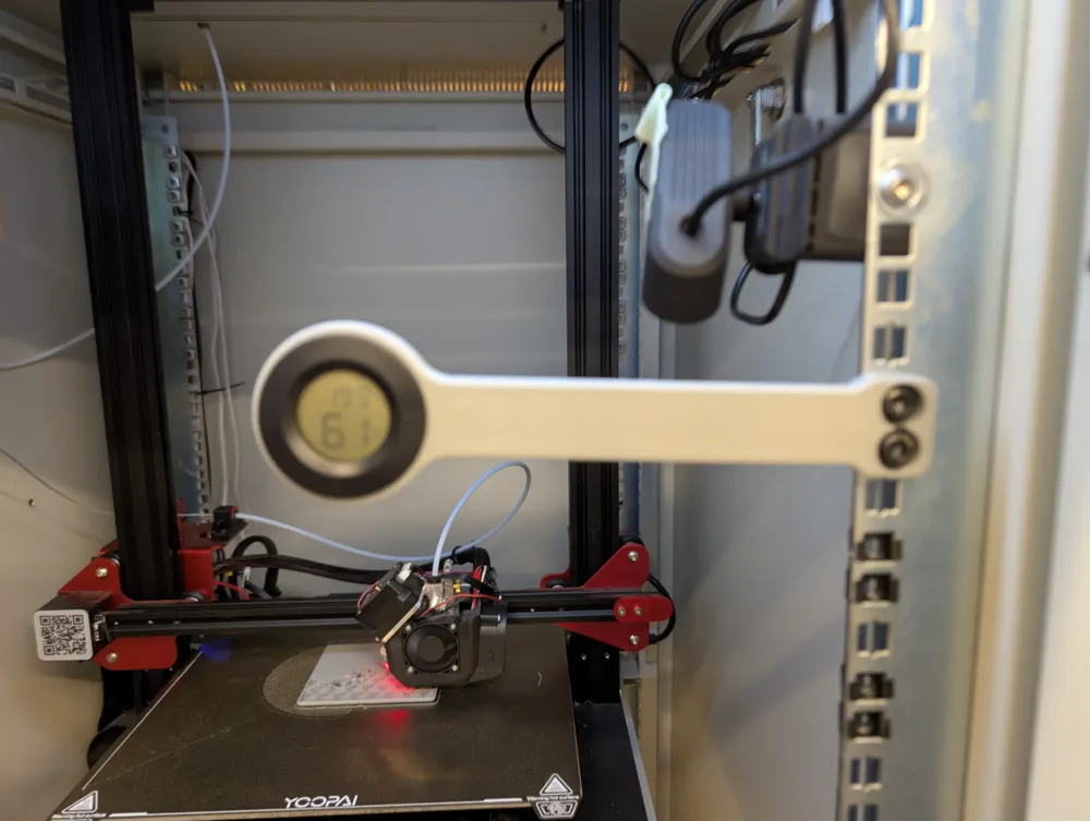Temperature Sensor Mount for Server Racks by CtrlAltPrint - MakerWorld