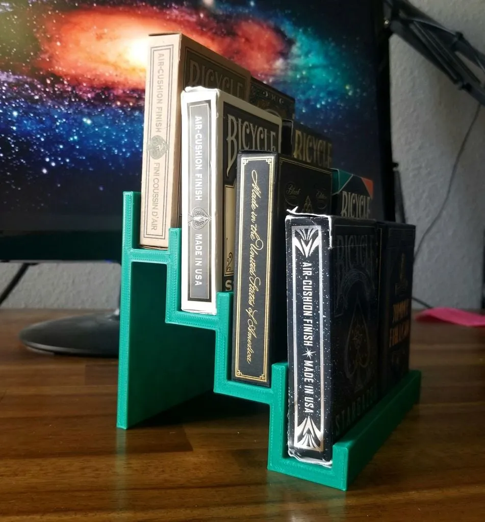 Step Playing Card Stand by _Llama - MakerWorld