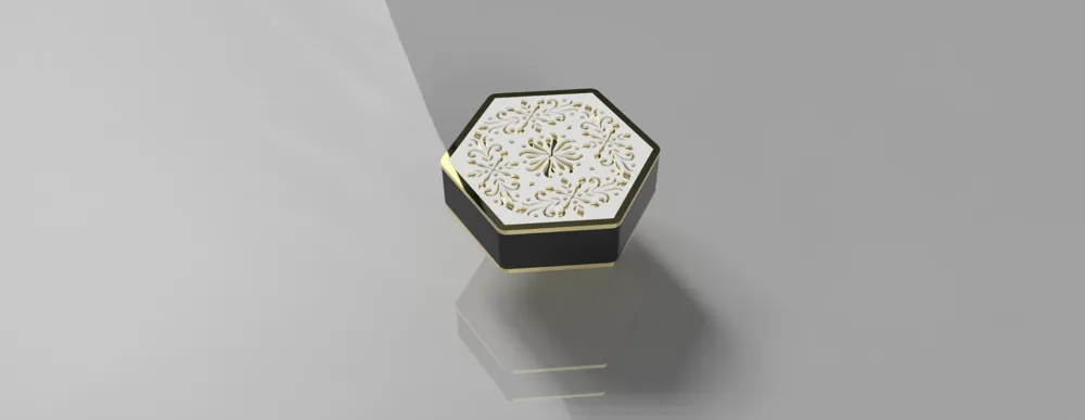 Stackable, Customizable Hexagonal Boxes Remixed by INWXID - MakerWorld