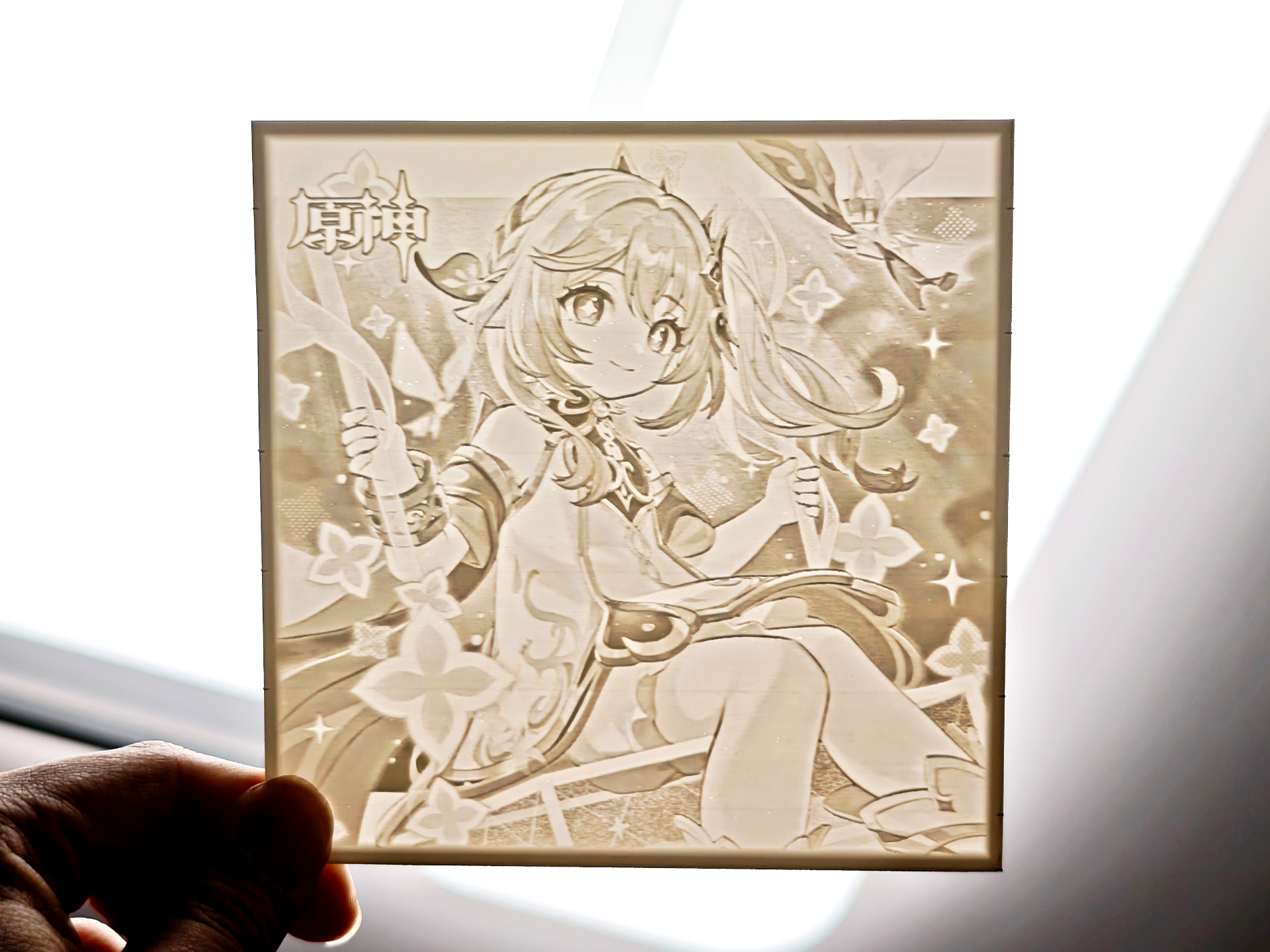 Genshin Impact Nahida Monochrome Lithophane Photo by zoedad MakerWorld ...