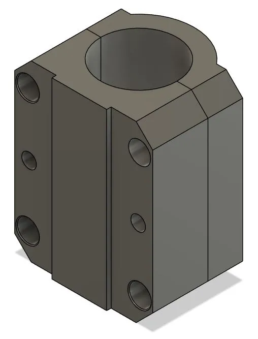 Crossfire Pro Torch Mount by vxl.dev MakerWorld: Download Free 3D Models