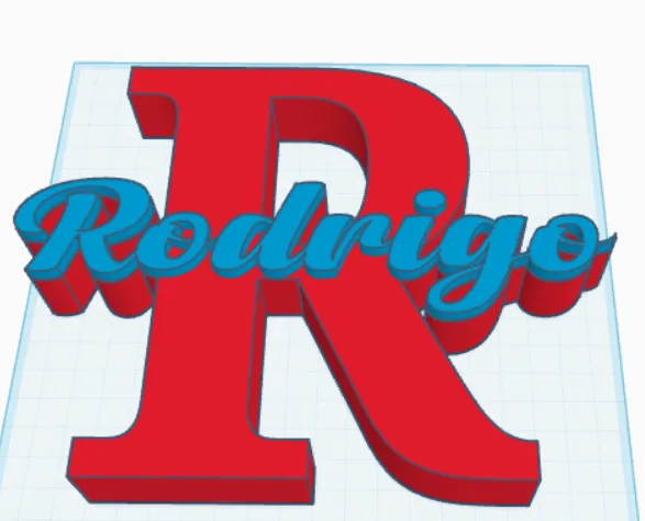 Name - Rodrigo by Henrique Nogueira - MakerWorld