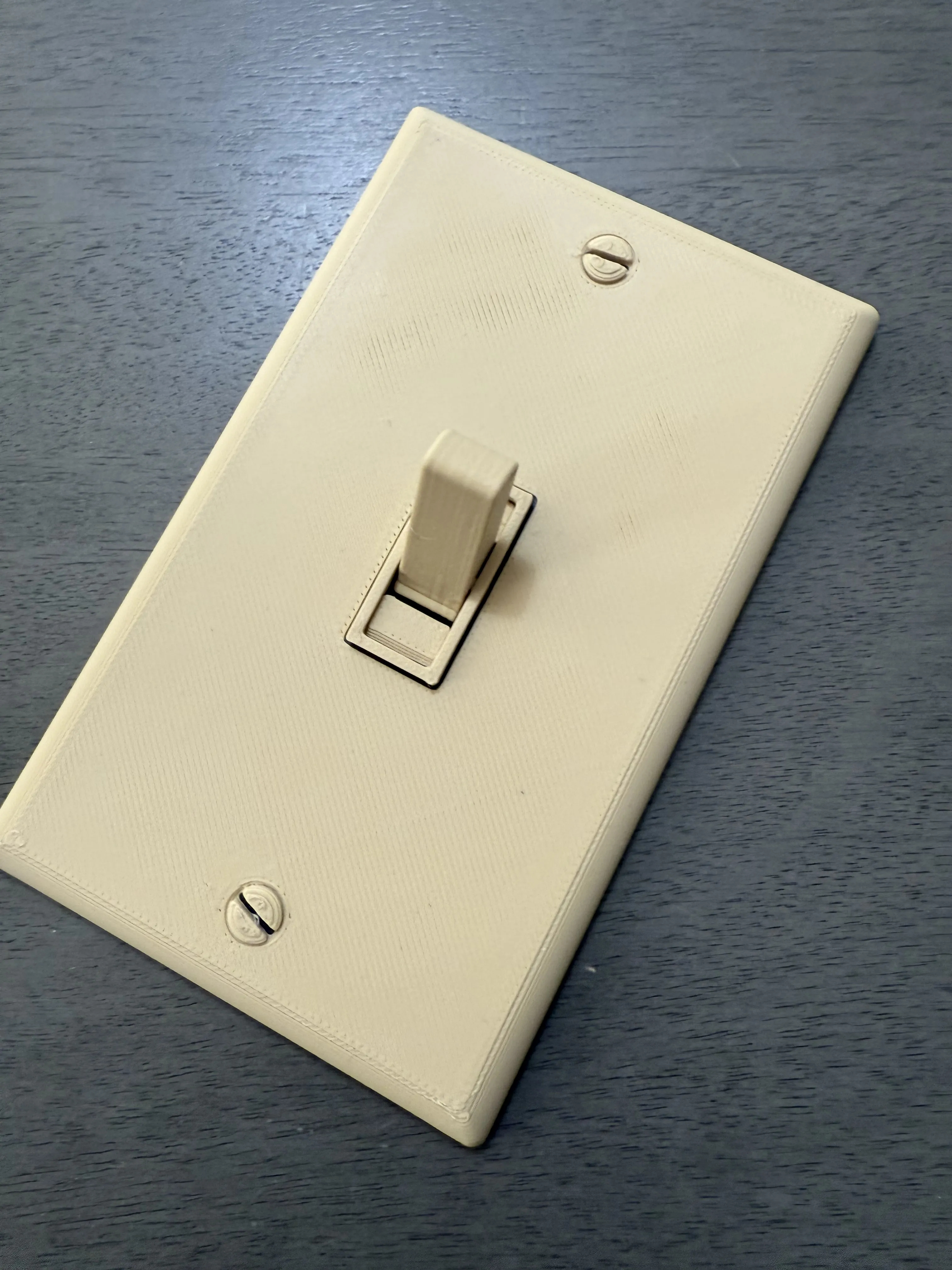 Ultrarealistic Fake Light Switch - Moves like real - Free 3D Print ...
