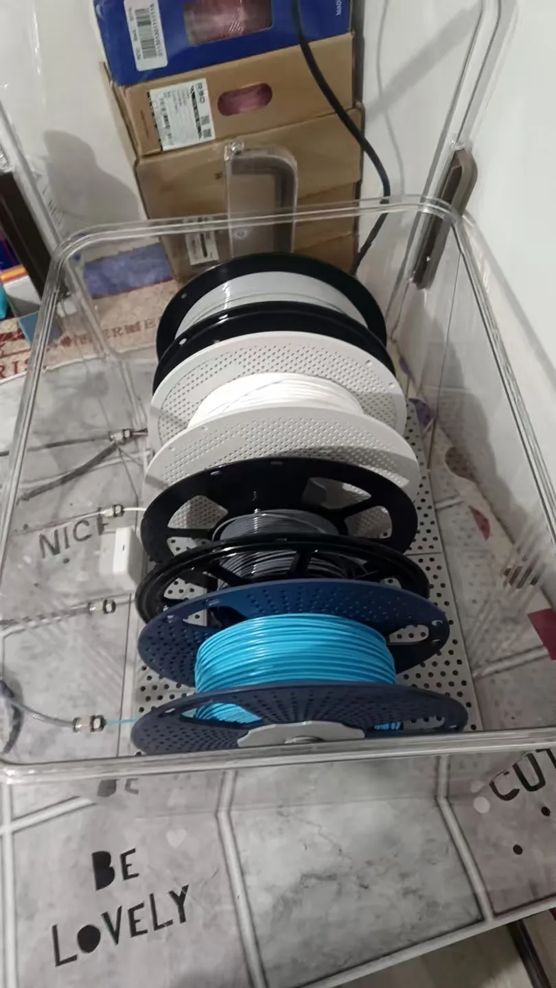 Four-Spool Enclosure Spool Holder by 灰色信笺 - MakerWorld