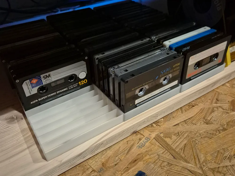 Cassette holder by Tobitobsn MakerWorld: Download Free 3D Models