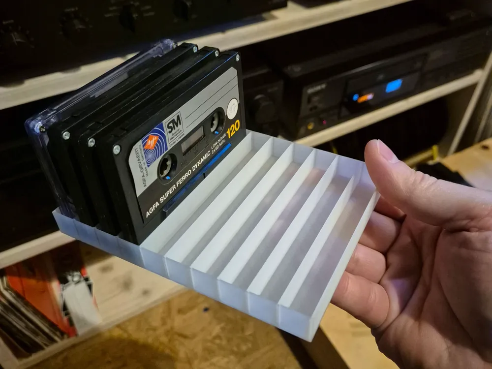 Cassette holder by Tobitobsn MakerWorld: Download Free 3D Models