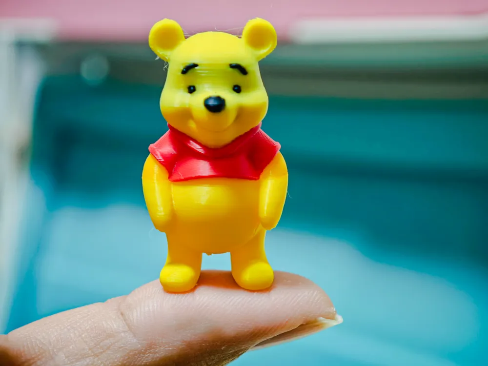 Tiptoe Winnie the Pooh - Free 3D Print Model - MakerWorld