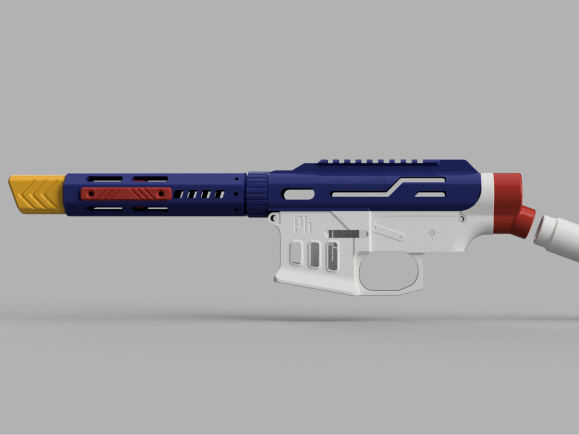 高达风格 SQB 套件 来自 user_3738773532 MakerWorld：免费下载 3D 模型