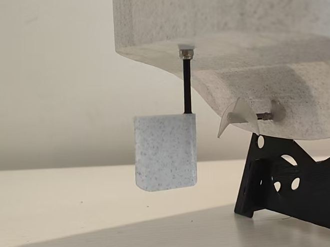 Science project model boat rudder, fixed with m3 screws by 老肖 - MakerWorld