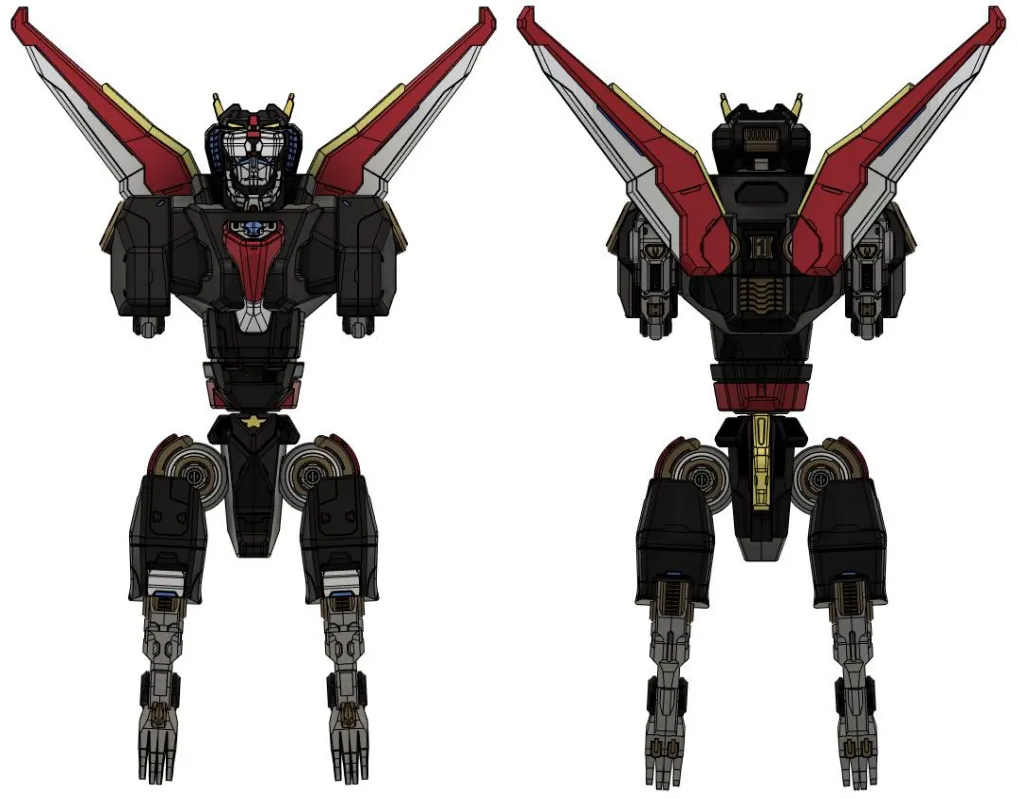 VOLTRON – Defender of the Universe - Free 3D Print Model - MakerWorld