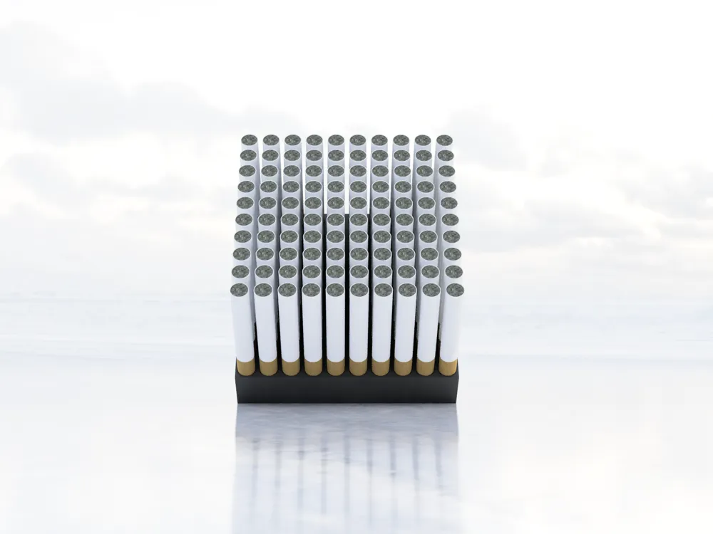 10x10 Cigarettes adapter (100) - Free 3D Print Model - MakerWorld