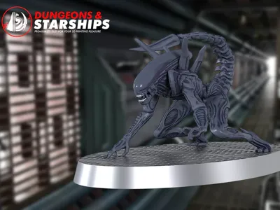 alien xenomorph 3d print model download - MakerWorld