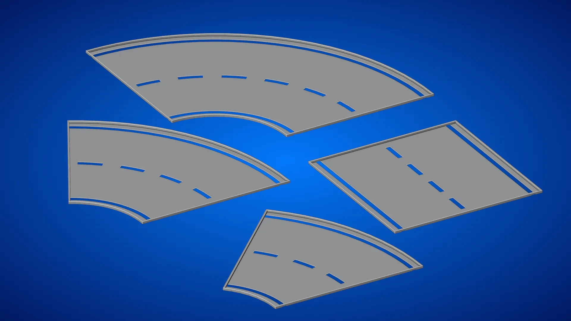 Modular Track for Racing Cars 1:76, 1:64 by GregSparrow MakerWorld ...