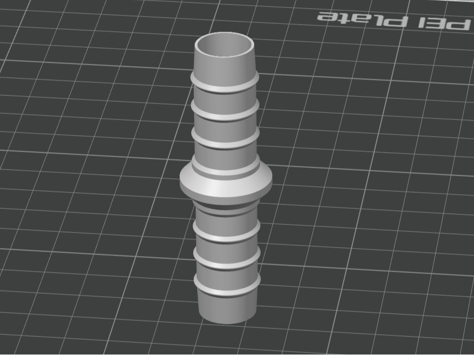 Quarter-inch Tube Connector -v1-Part by 端州育蚁匠 MakerWorld: Download Free ...