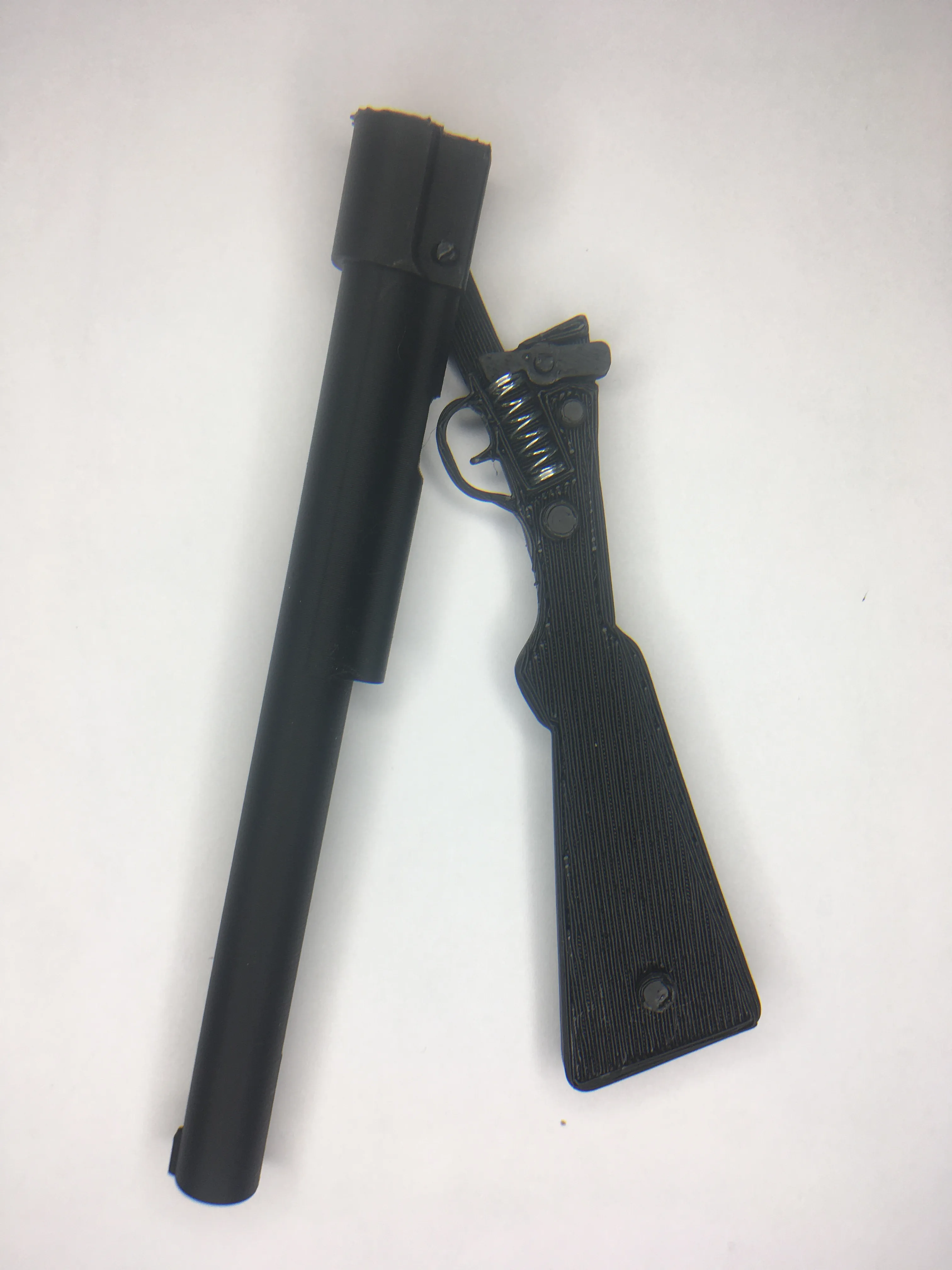 410 Folding Shotgun Pen V1 - Free 3D Print Model - MakerWorld