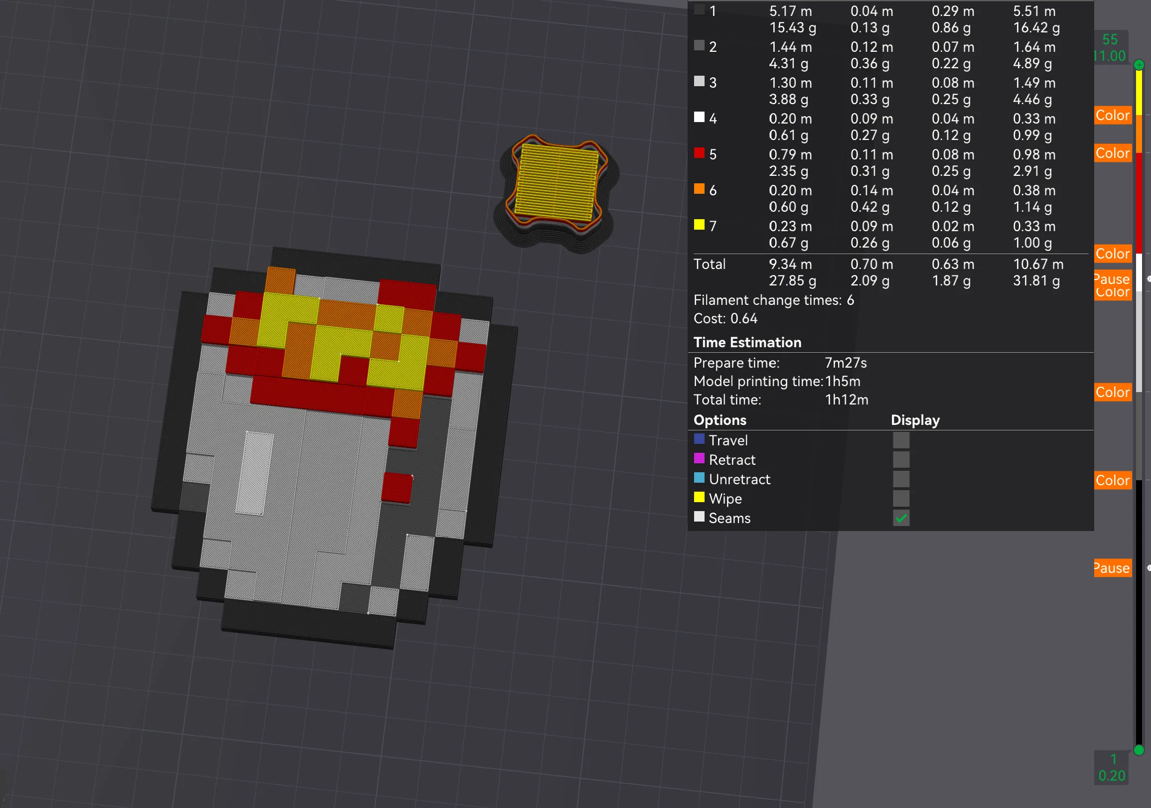 Minecraft Item Frame - Magnetic (NO AMS NEEDED) - Free 3D Print Model ...