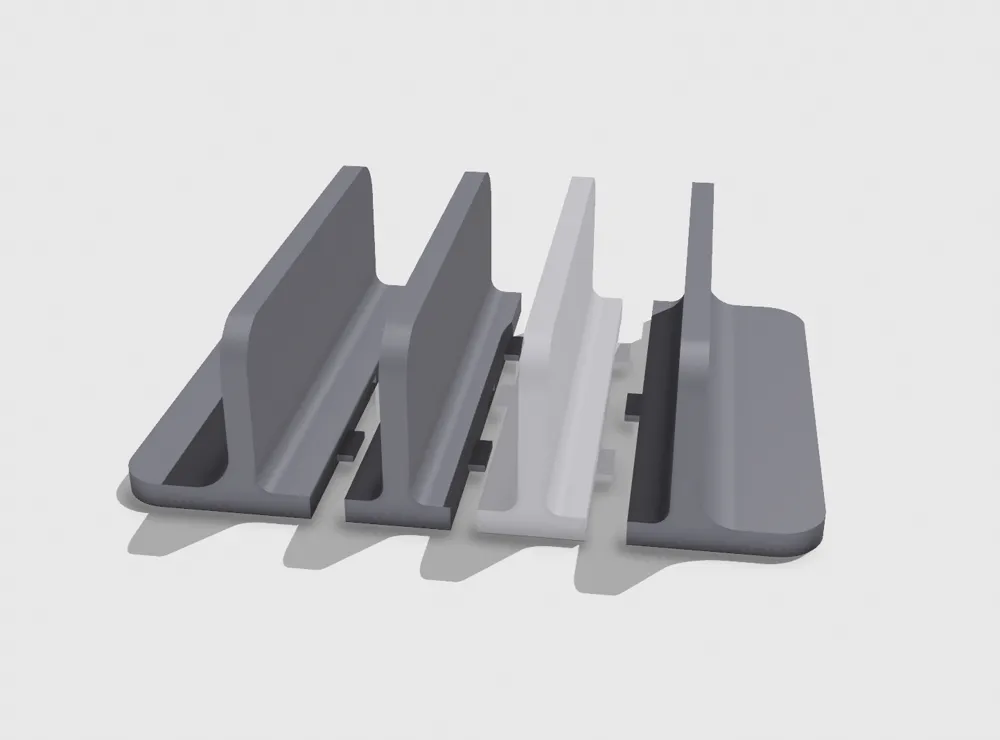Multiple Laptop Stands Vertical - Free 3D Print Model - MakerWorld