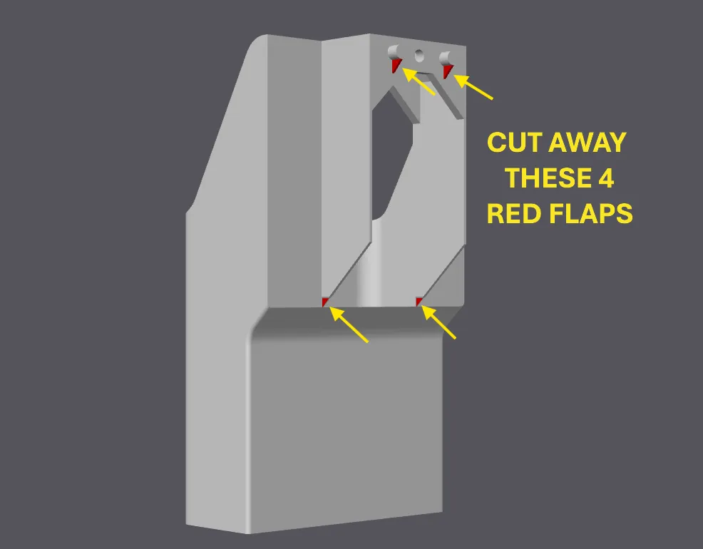 BambuLab H2 series Poop chute (PRINT & INSTALL) - Free 3D Print Model ...