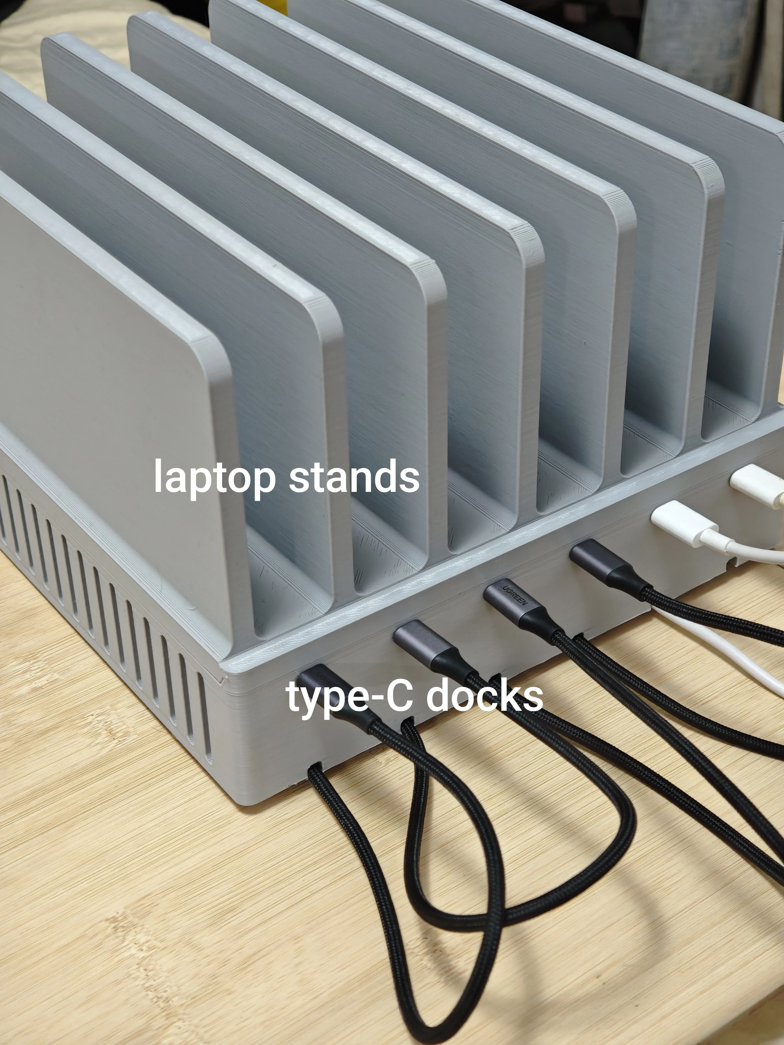 (Over-engineered) Laptop Charging Station by delock MakerWorld ...