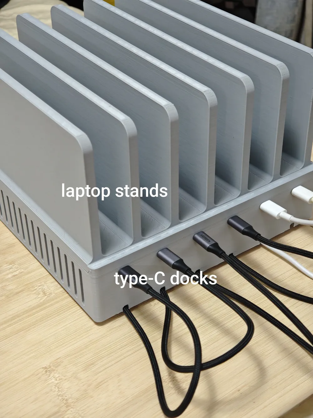 (Over-engineered) Laptop Charging Station by delock MakerWorld ...
