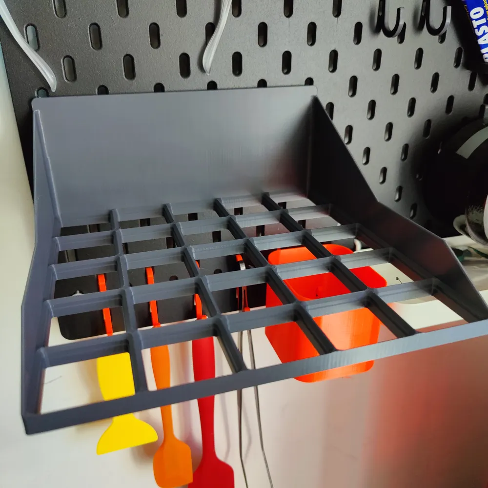 Gridfinity 5x5 for Skadis by user_371513935 - MakerWorld