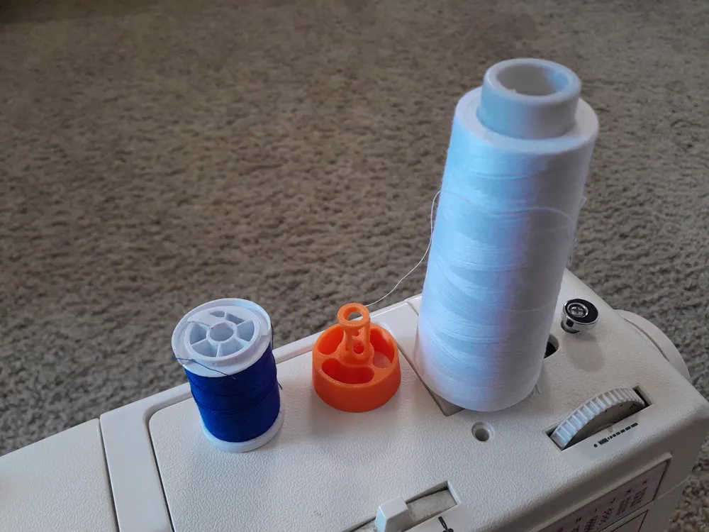 Sewing Machine Thread Spool Adapter by GreenKiwis - MakerWorld