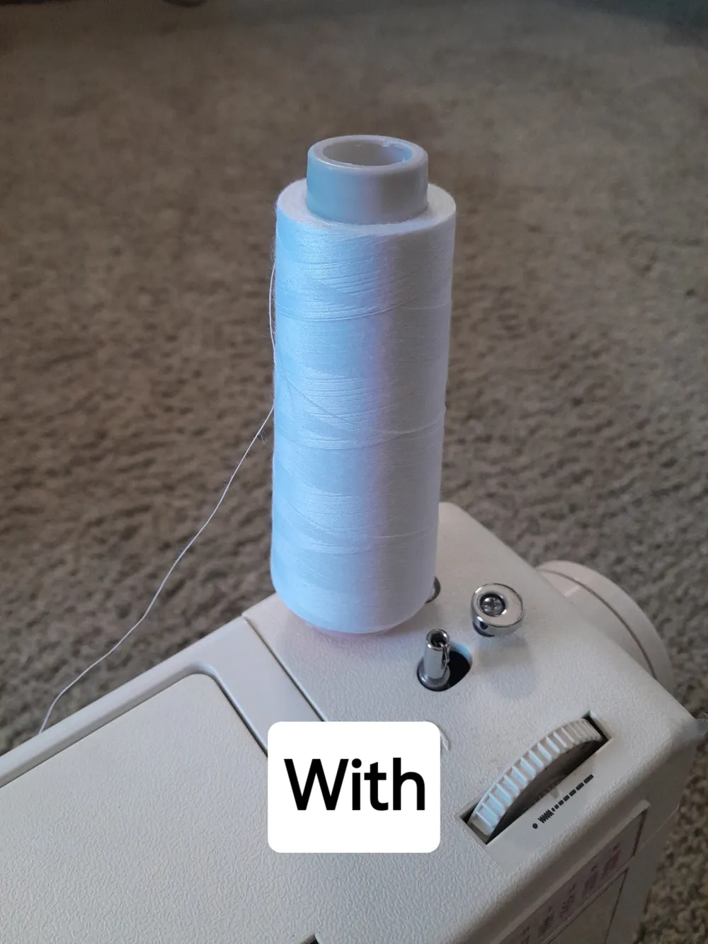 Sewing Machine Thread Spool Adapter by GreenKiwis - MakerWorld
