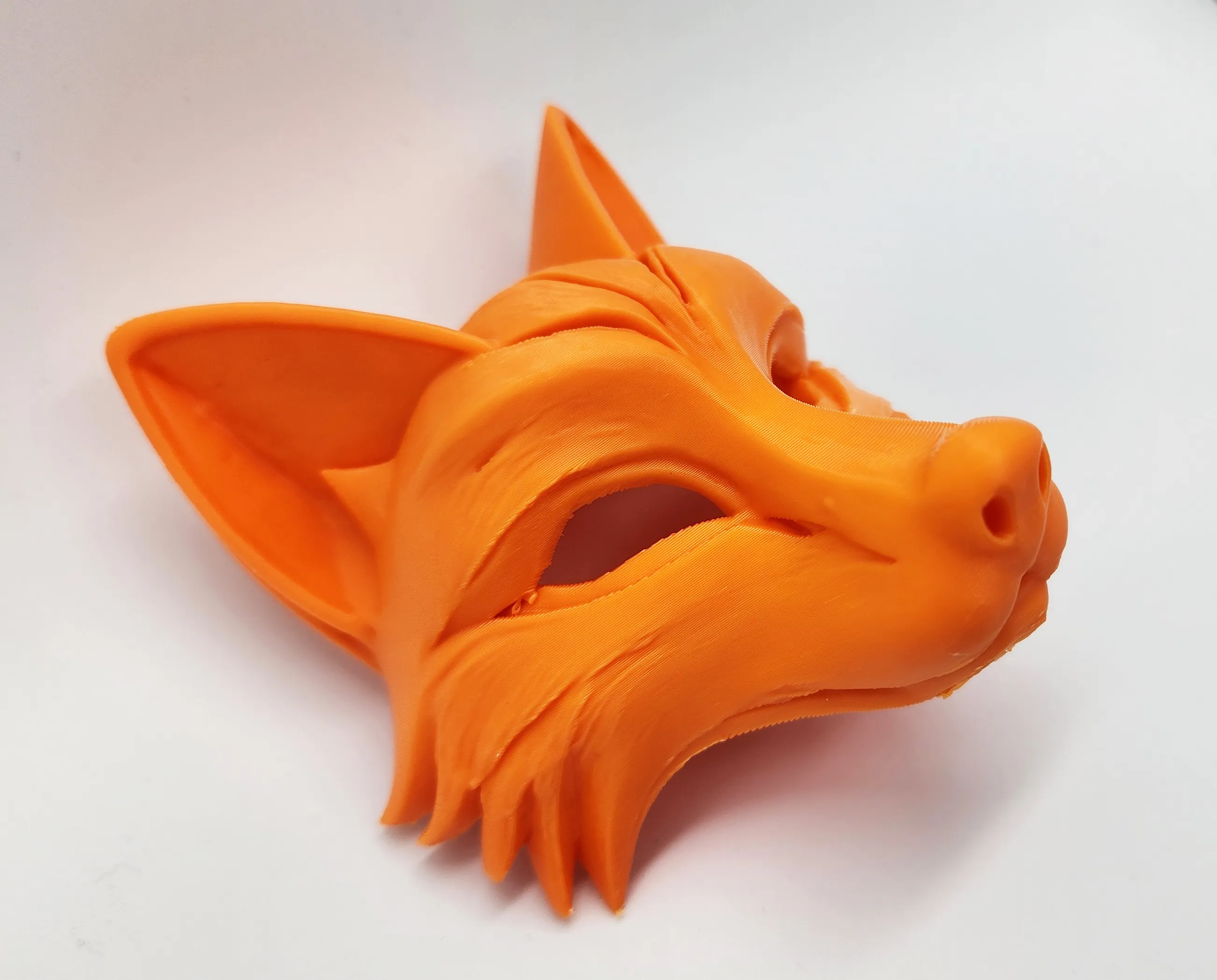 Fox Mask - Free 3D Print Model - MakerWorld