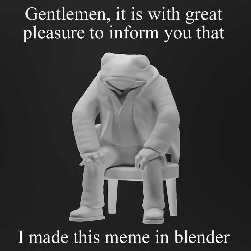 Gentlemen toad meme by N1ght_forge - MakerWorld
