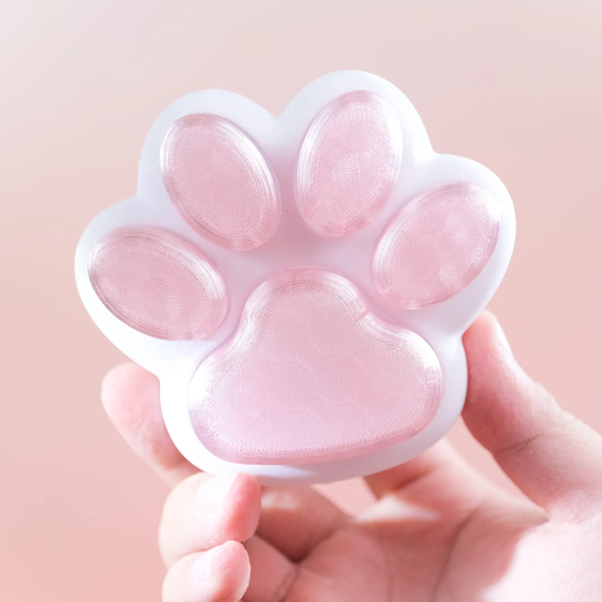 Cute Cat Paw Clicker！ - Free 3D Print Model - MakerWorld