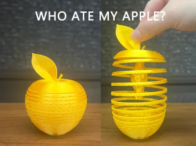 Apple fidget by PandaN MakerWorld: Download Free 3D Models