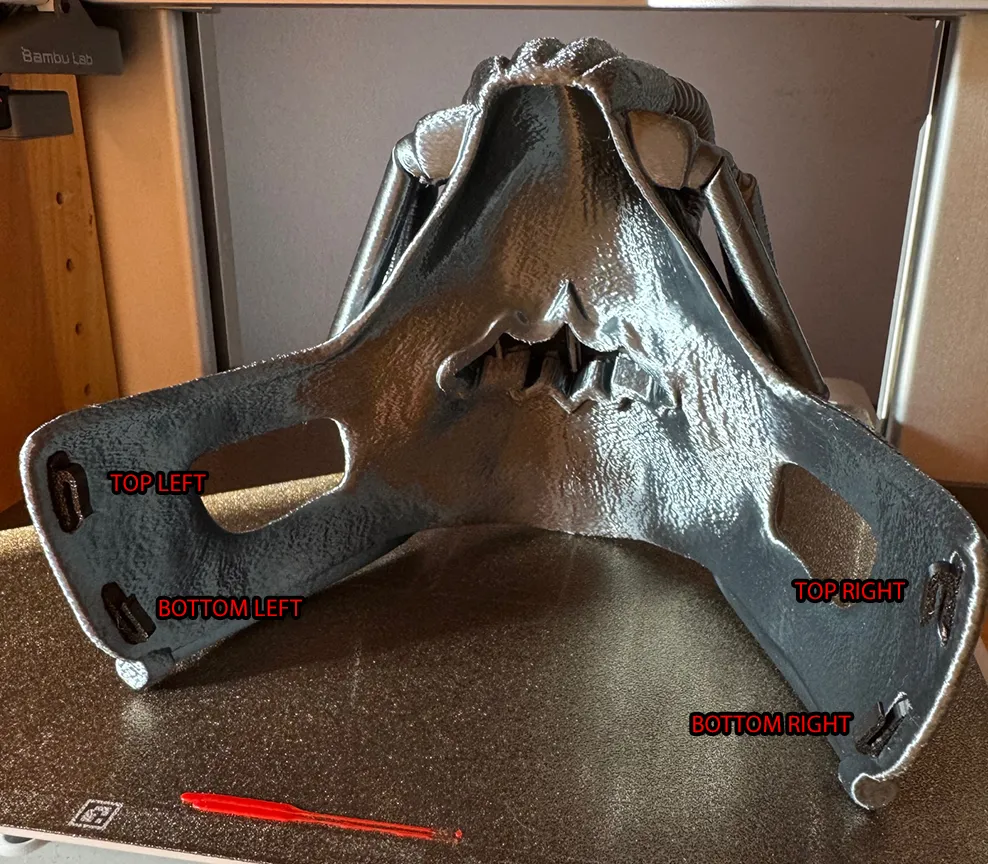 Bane mask - High Quality Remodel with custom parts - Free 3D Print ...