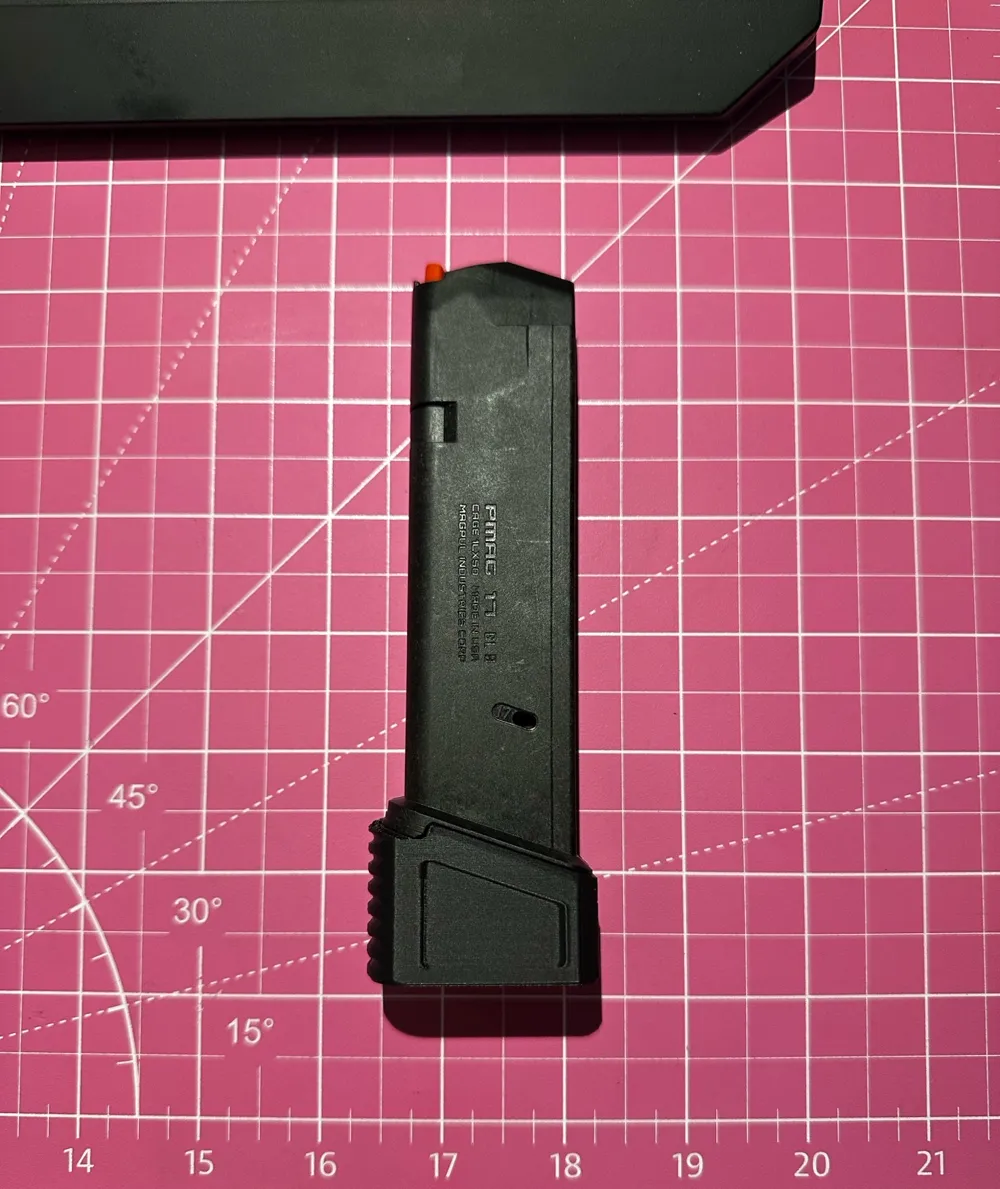 Magpul Pmag Glock 17&19 mag extension by Tightwire MakerWorld: Download ...
