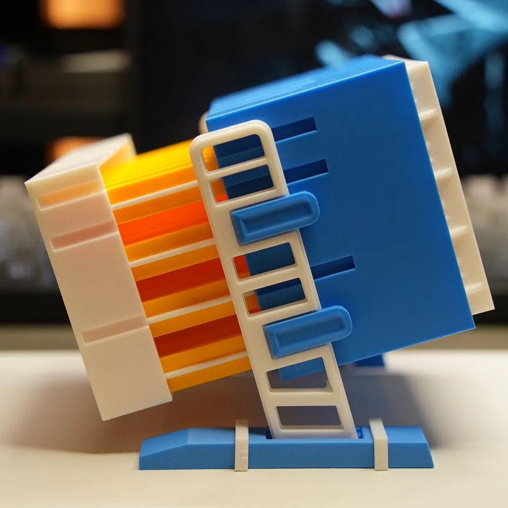 Pen holder with turret design by user_994306362 MakerWorld: Download ...