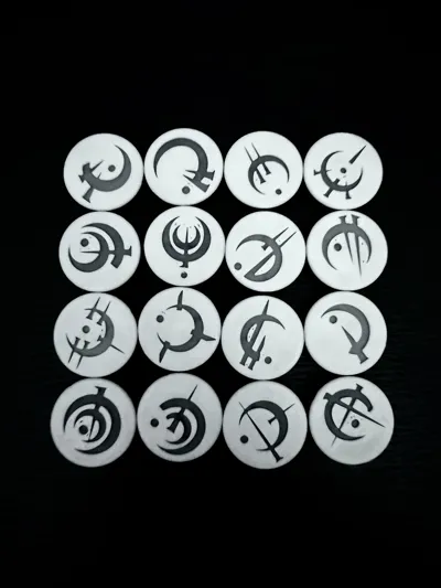 Mistborn Allomantic Metal Symbol Beads by Orion3D_Studios MakerWorld ...