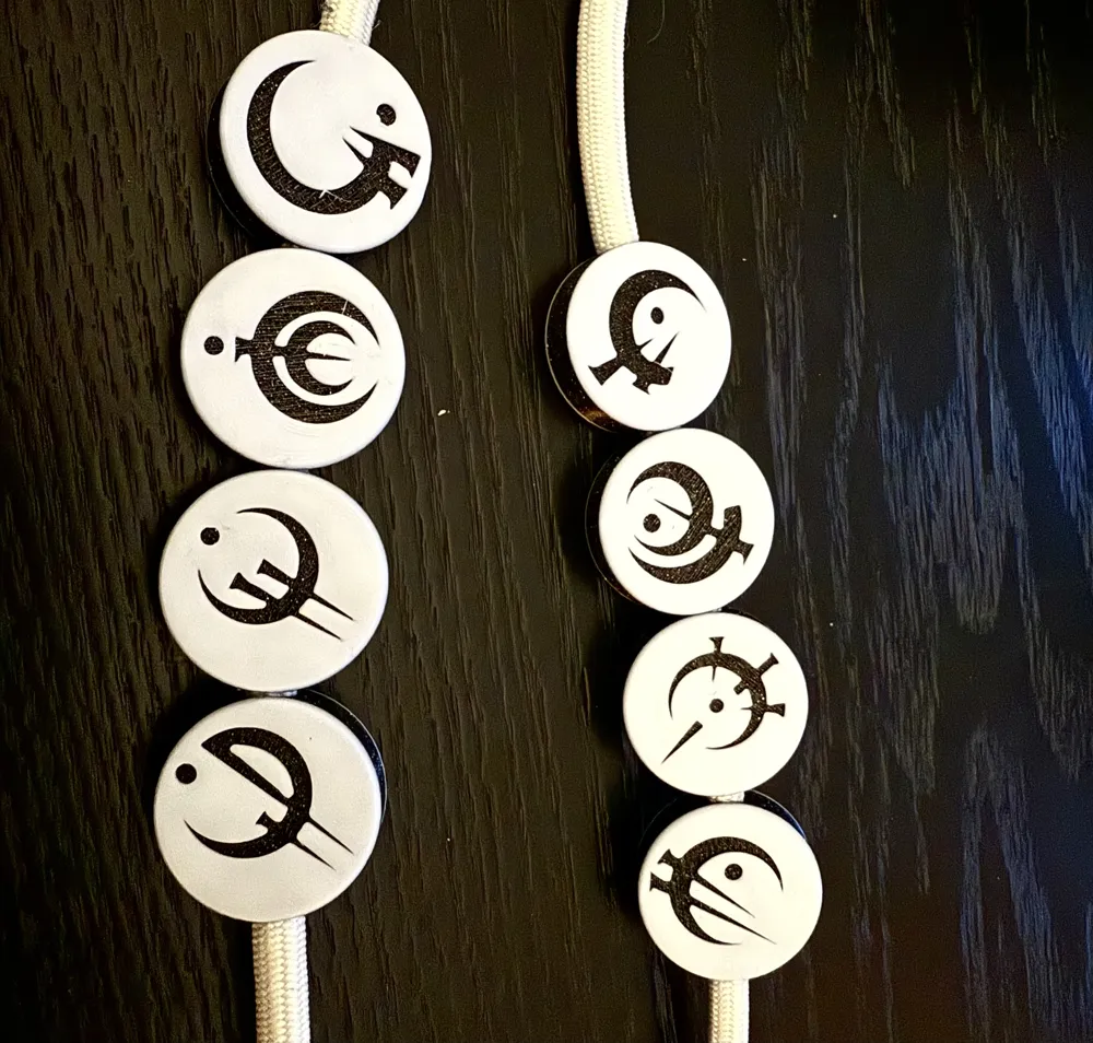 Mistborn Allomantic Metal Symbol Beads by Orion3D_Studios MakerWorld ...