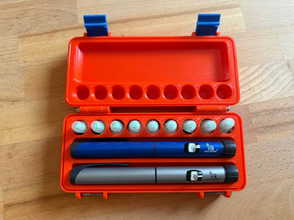 Insulin Pen - Etui - Rugged Box by Roland Goller - MakerWorld
