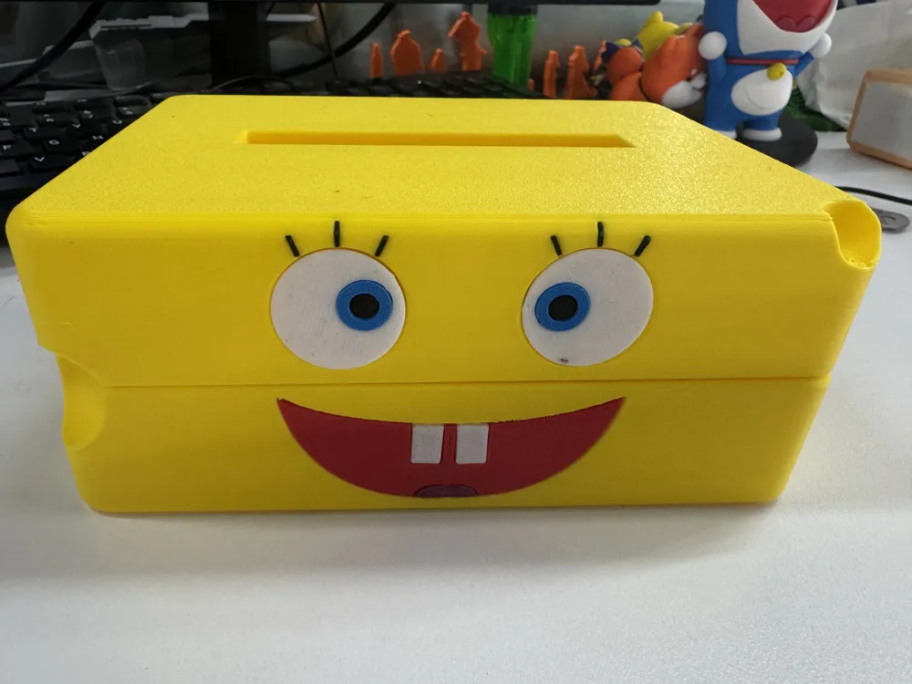 SpongeBob Squarepants Tissue Box (Multi-Part) by Smart ModelMakerWorld ...