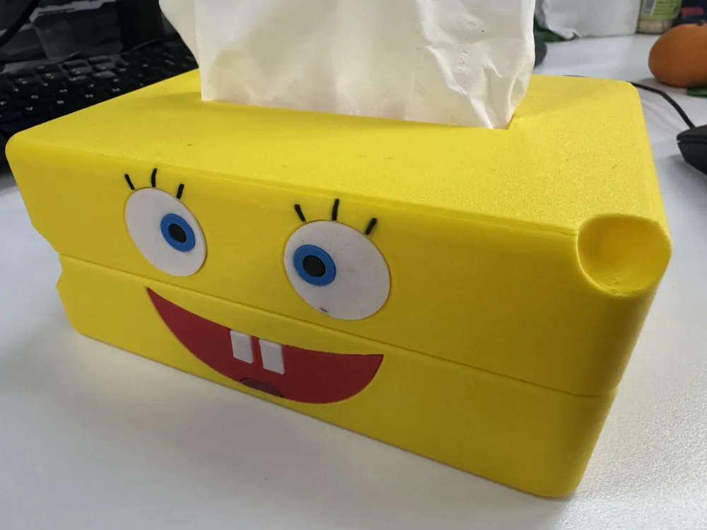 SpongeBob Squarepants Tissue Box (Multi-Part) by Smart ModelMakerWorld ...