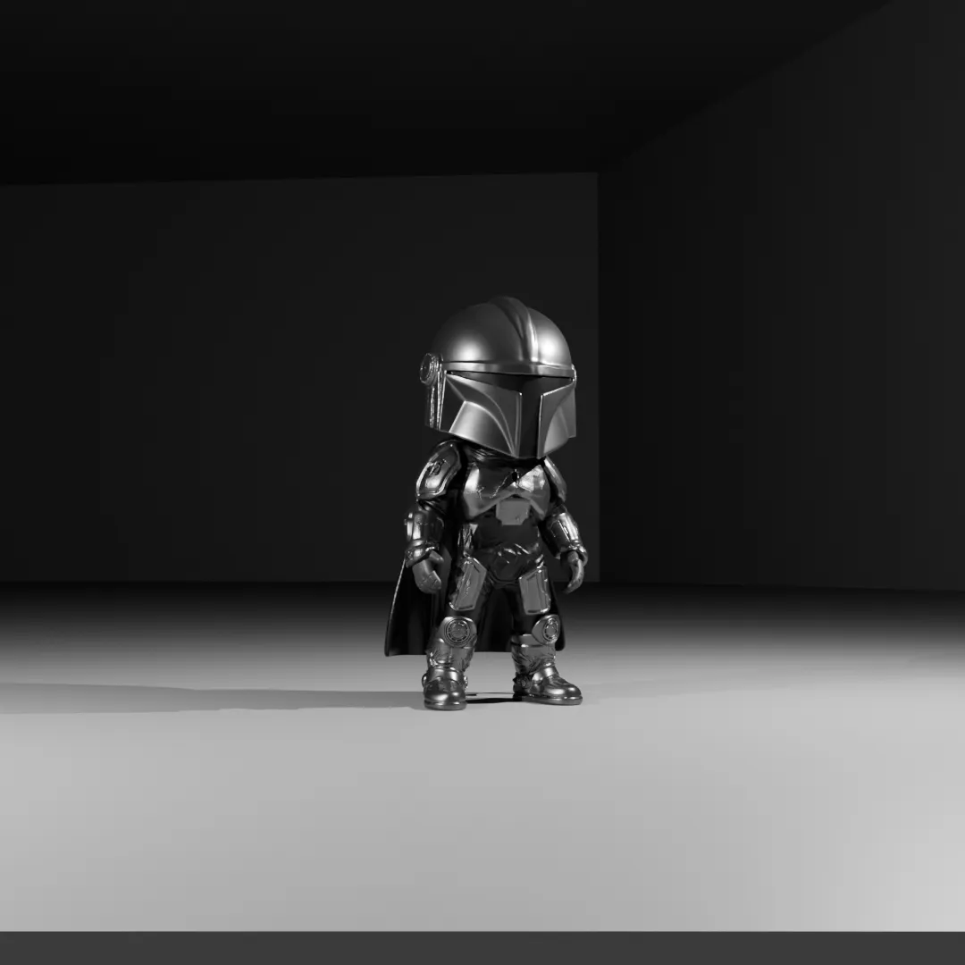 Mini Mandalorian - Free 3D Print Model - MakerWorld